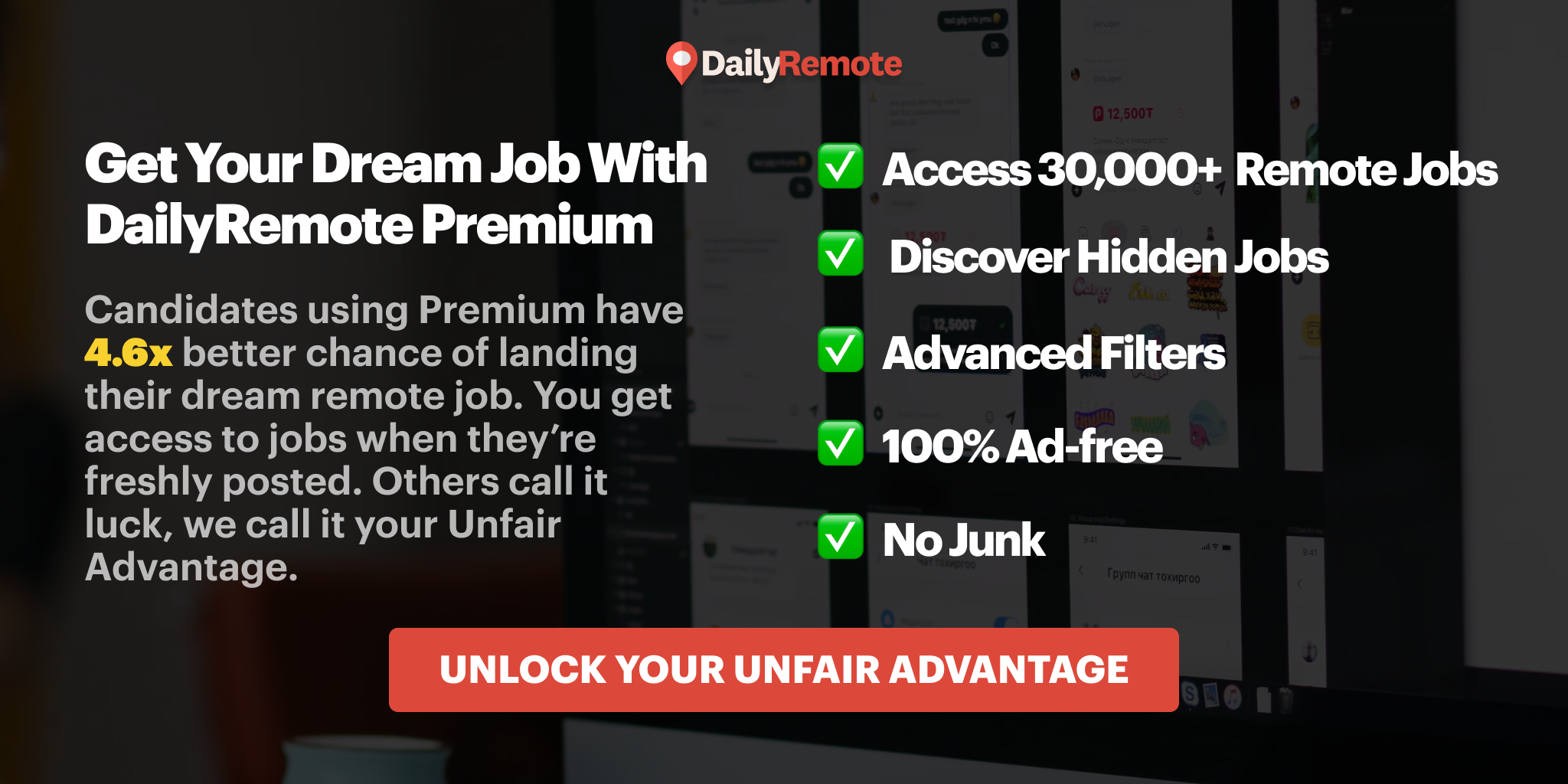 Land Your Dream Remote Job Faster - DailyRemote Premium
